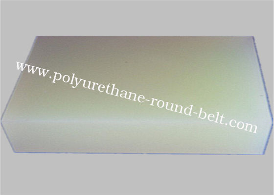 80 Shore A Polyurethane Rubber Sheet Natural Color PU Sheet Solvent ...