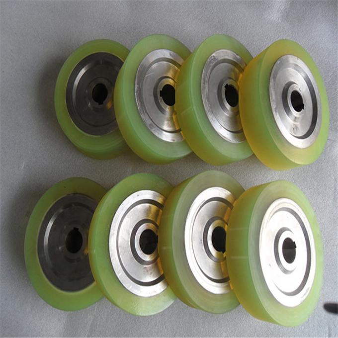 Customized Metal Core Polyurethane Wheels , Pu Roller High Tensile Strength