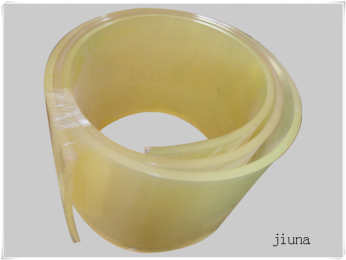 80 Shore A Polyurethane Rubber Sheet Natural Color PU Sheet Solvent ...