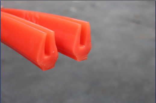 High Elasticity Extruded Polyurethane With U Profile Conveyor Belt For ...
